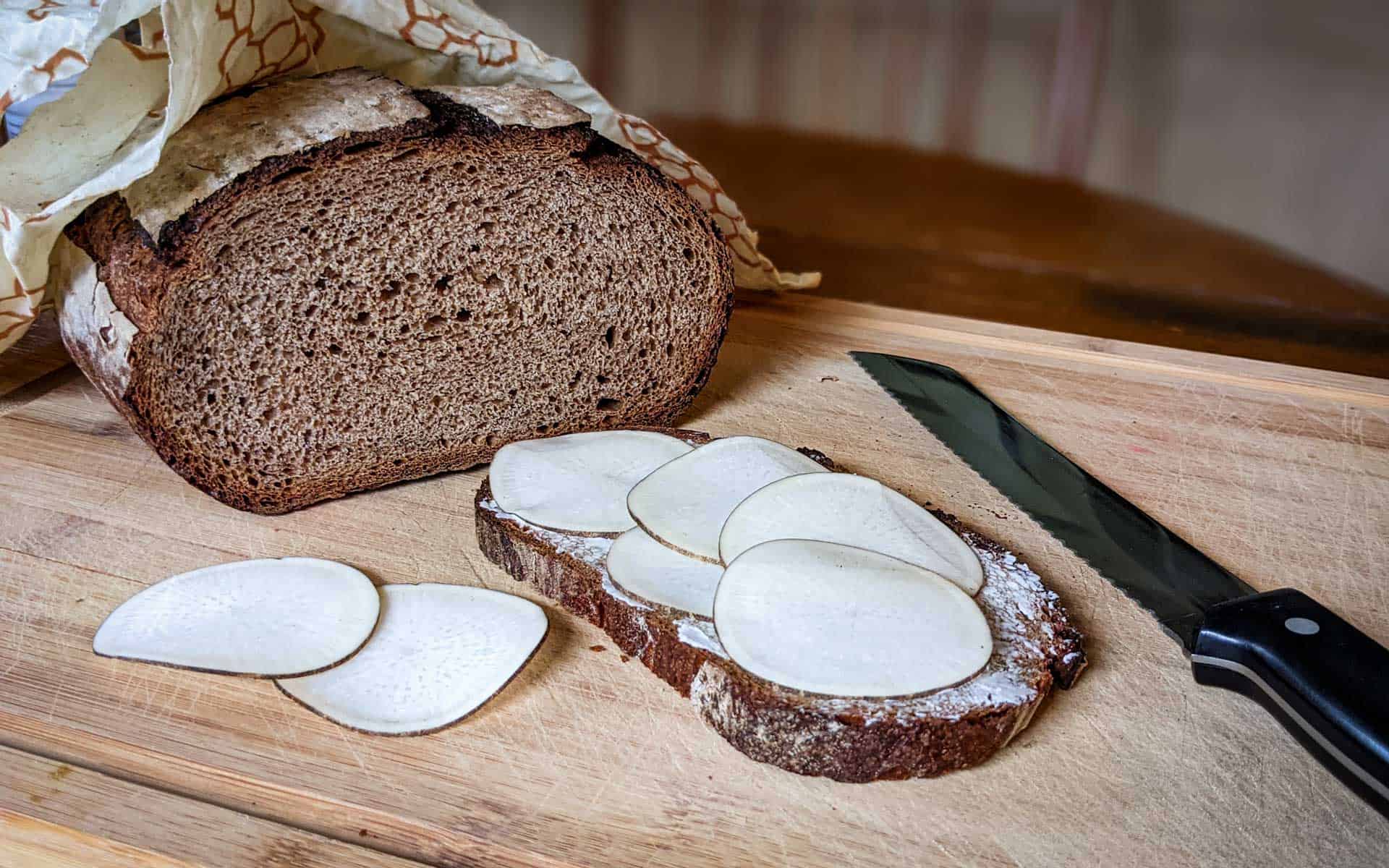 Hearty Brown Bread with Rye and Teff | BITTERTREATS
